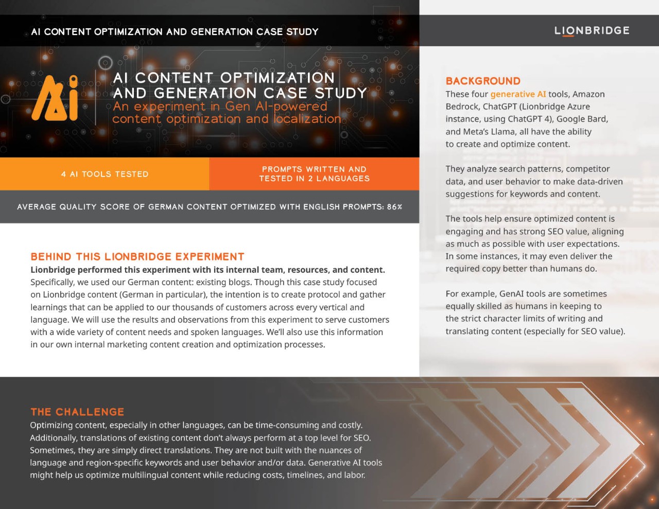 AI Content Optimization and Localization Case Study