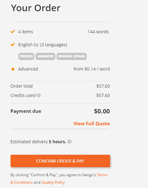 How To Use Lionbridge’s Online Translation Ordering Platform