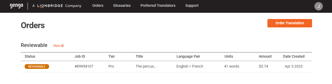 How To Use Lionbridge’s Online Translation Ordering Platform